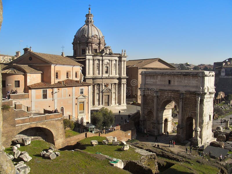 Rome forum editorial photography. Image of marble, city - 21934982