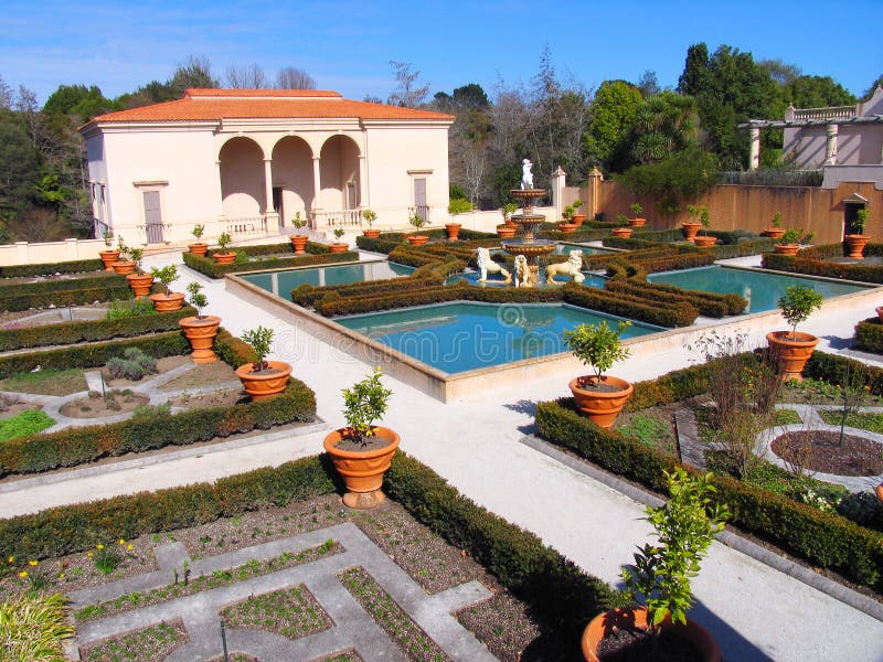 Rome Garden stock image. Image of europe, spring, fountain - 3685097