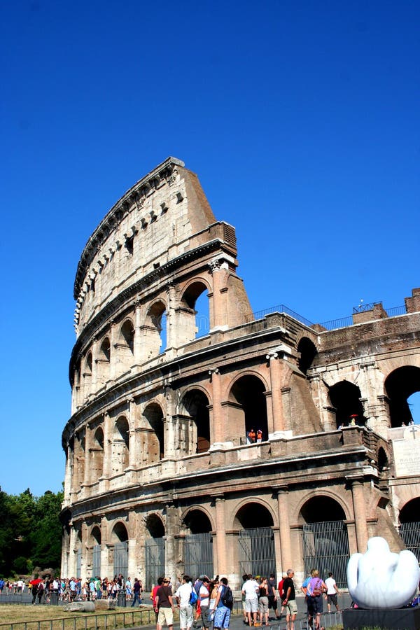 Rome Image with the Colosseum, an Arena of Gladiator Fights. Editorial ...