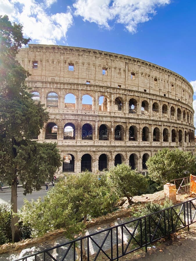 Ancient Ruins in the Roman Forum and Colosseum Area in Rome, Italy ...