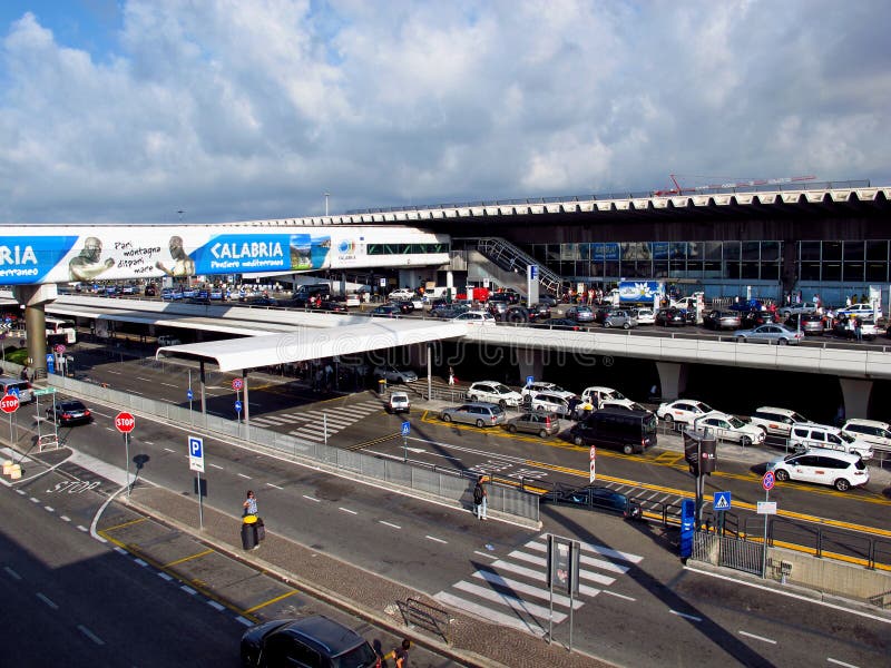 Rome, Italy - 18 Jul 2011: the Airport, Rome, Italy Editorial Image ...