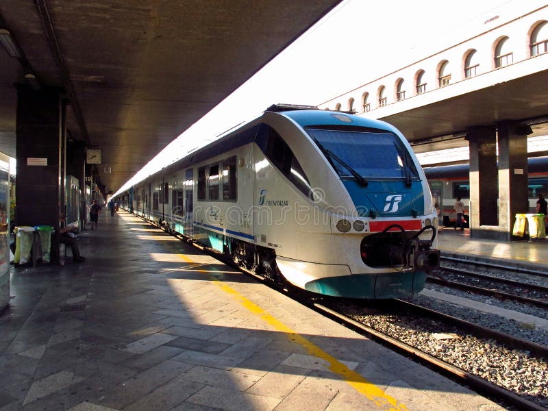 Rome, Italy - 18 Jul 2011: the Train in Termini Railway Station, Rome ...