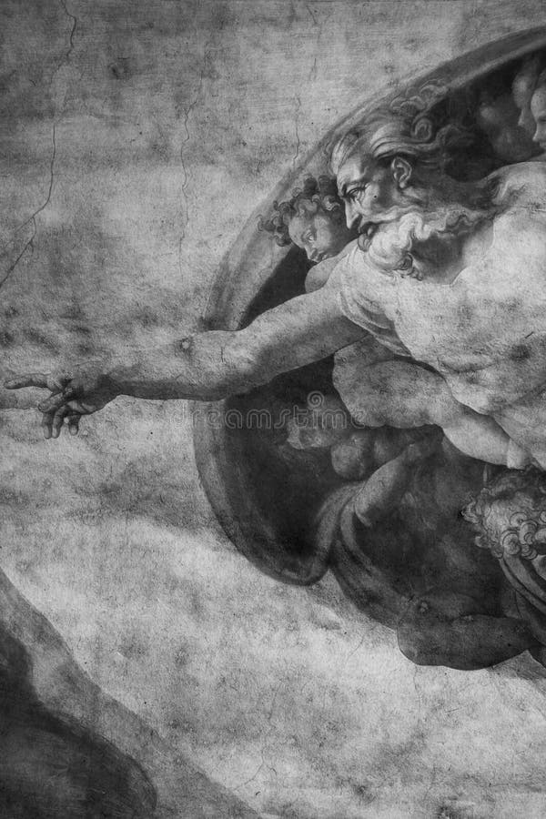 Rome Italy March 08 Creation of Adam by Michelangelo Editorial ... Rome Italy March 08 Creation of Adam by Michelangelo Editorial ...