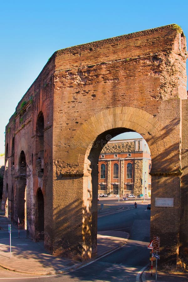 Rome, Italy. Porta stock photo. Image of beautiful, scenery - 22795700