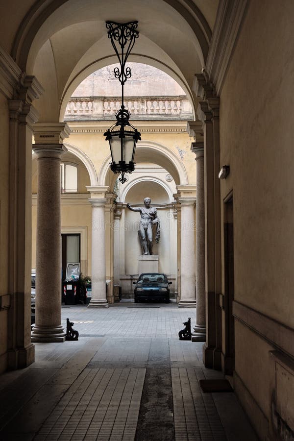 Roman Courtyard stock image. Image of rome, home, punic - 9816771