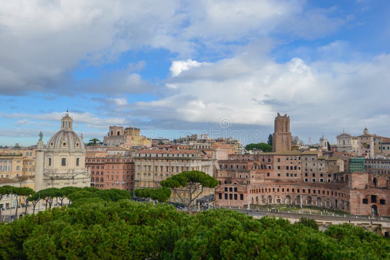 Rome landscape editorial photography. Image of italy - 54122787