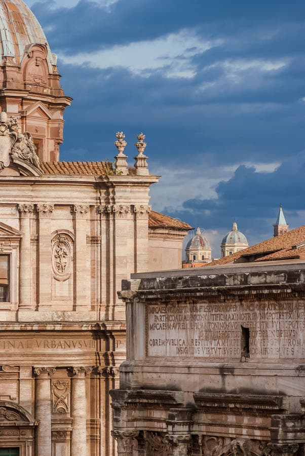 Rome old architecture stock photo. Image of church, roman - 126635564