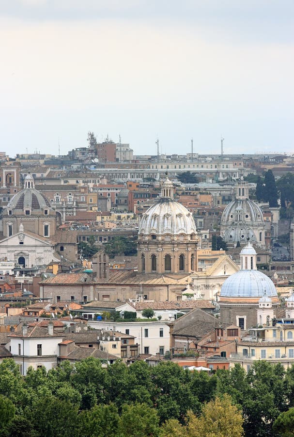 Rome overview stock image. Image of sight, daylight, rome - 42740677