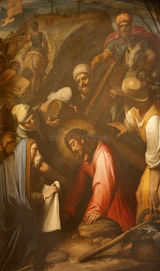 Rome - Sun and Cross - Christians Symbols Stock Photo - Image of santa ...