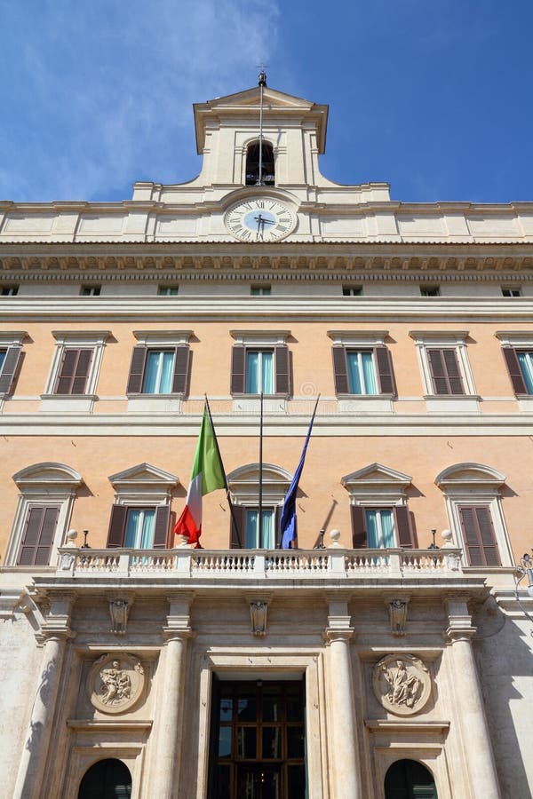 Rome - Parliament building stock photo. Image of institution - 29262454
