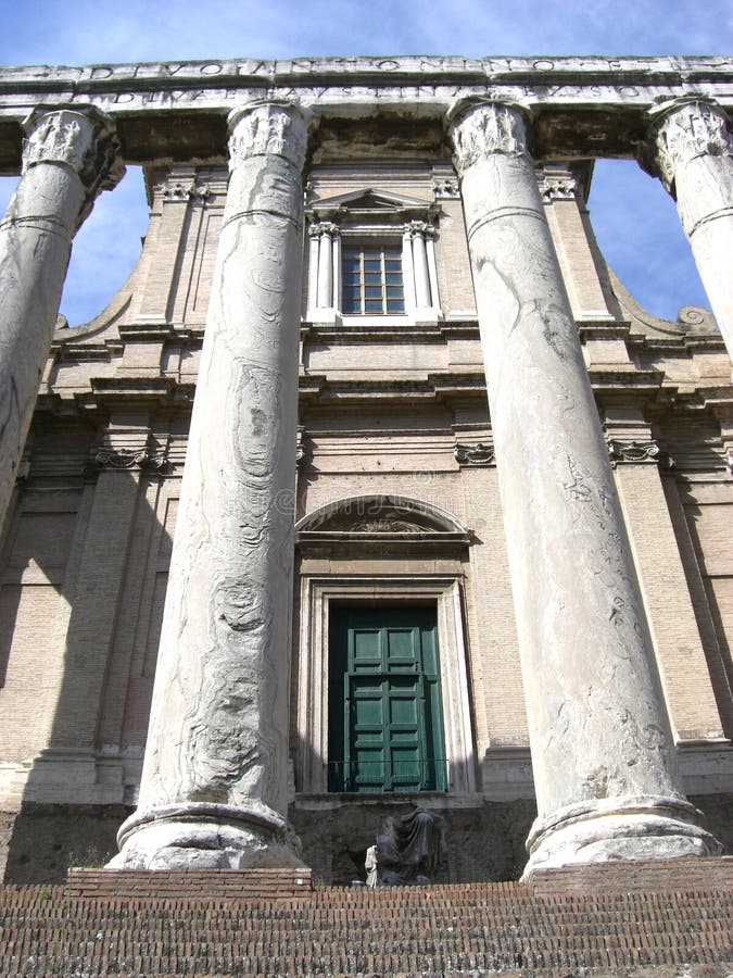 Rome Pillars stock image. Image of architechture, window - 2523893
