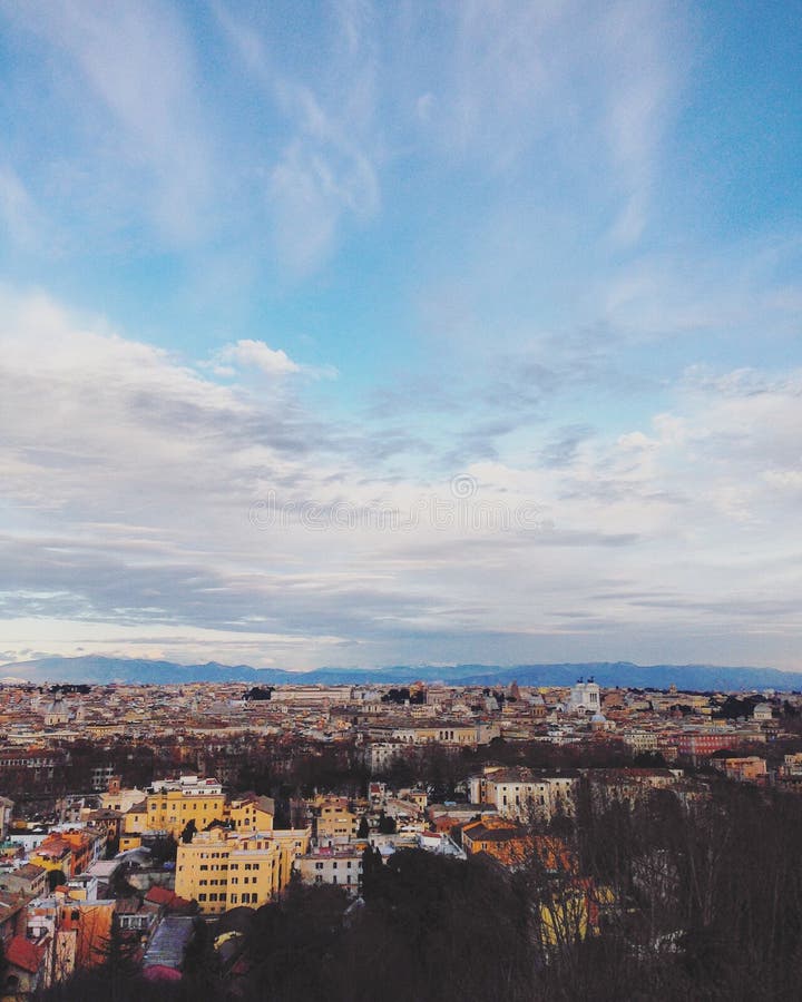 Rome stock photo. Image of cloud, rome, building, blue - 62979310