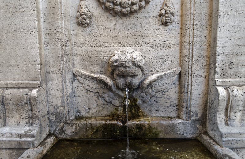 Rome, source stock image. Image of stone, rome, source - 59637745