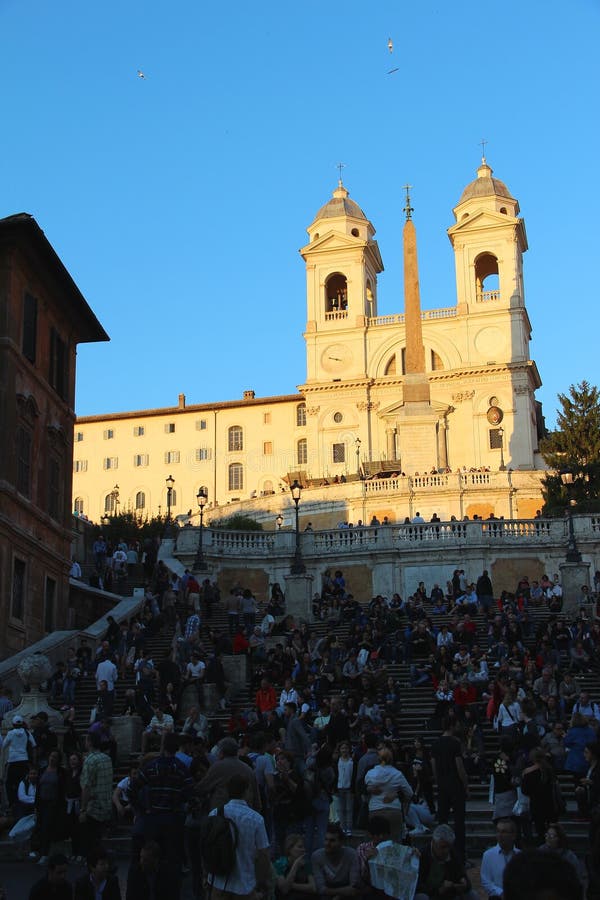 Rome editorial stock photo. Image of piaza, spain, rome - 42861133