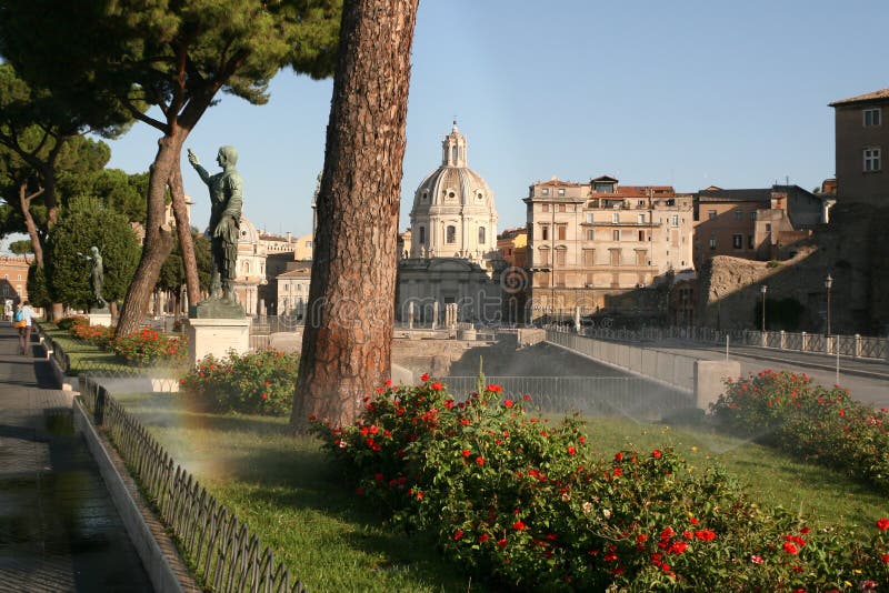 Rome street stock photo. Image of buildings, shops, exposure - 1823034