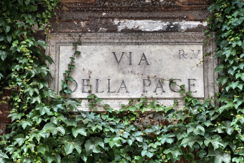 Rome street stock image. Image of wall, destination, travel - 32852661