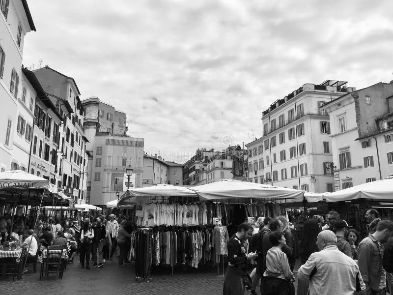 Rome streets Life editorial image. Image of fountain - 242237745