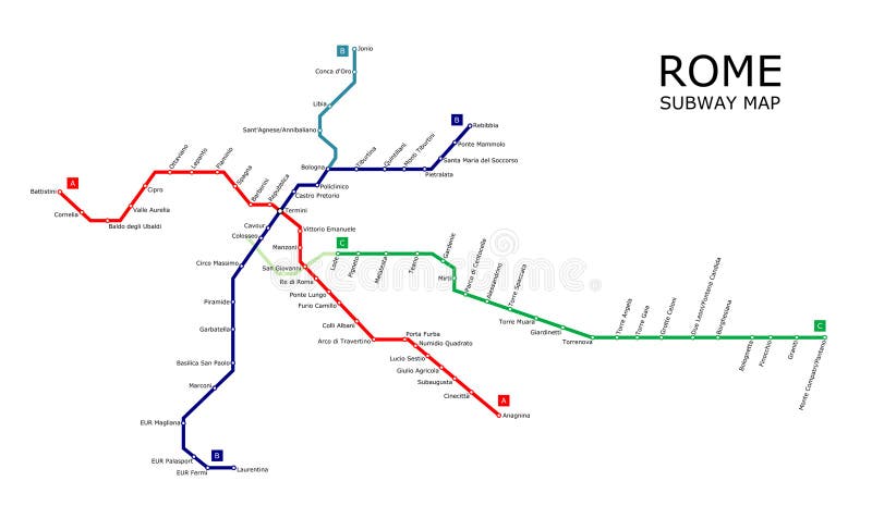 Rome Subway Stock Illustrations – 13 Rome Subway Stock Illustrations ...