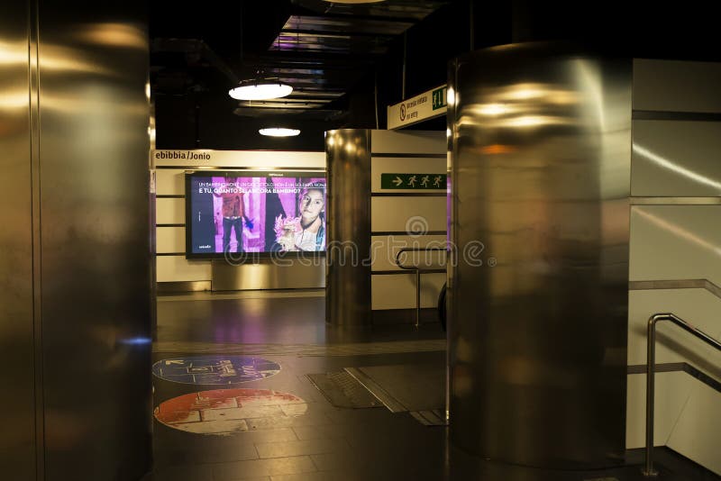 Rome underground editorial stock photo. Image of transport - 93411088