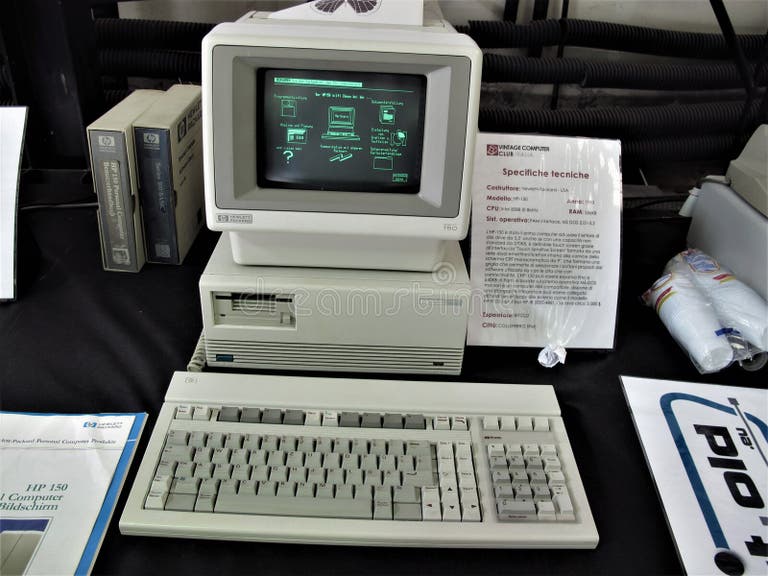 Rome vintage computer editorial photography. Image of grifo - 146159092