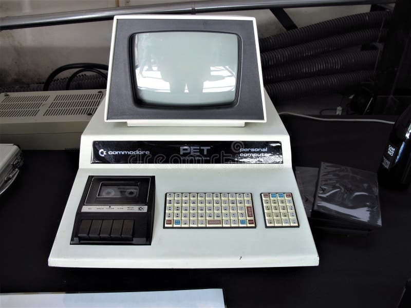 Old desktop computer stock image. Image of communication - 20153021