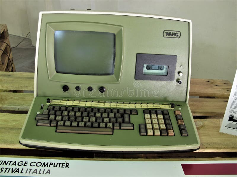 Rome vintage computer editorial stock image. Image of model - 146158734