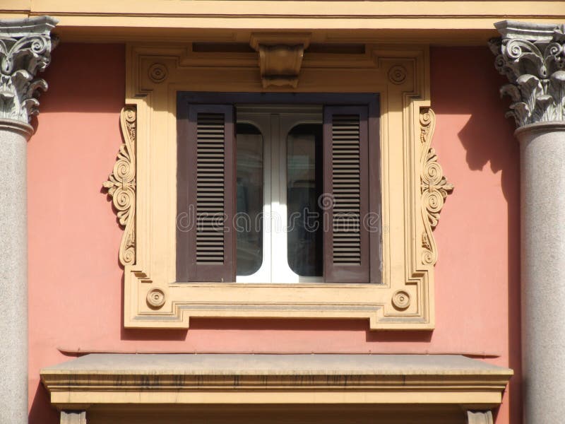 Rome window stock image. Image of retro, italian, detail - 1463905