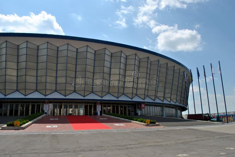 Romexpo building editorial photography. Image of festival - 19741947