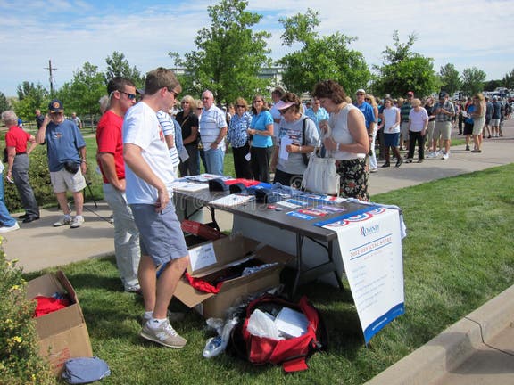 Romney Campaign Supporters Stock Photos - Free & Royalty-Free Stock ...