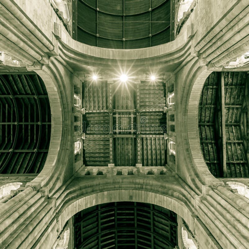 Romsey Abbey Cross Ceiling editorial stock image. Image of structure ...