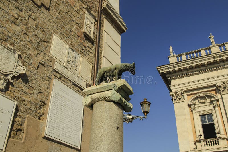 Romul &Rem, Rome stock photo. Image of ancience, history - 57432988