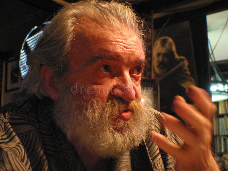 Romulus Vulpescu editorial image. Image of beard, romulus - 28232565