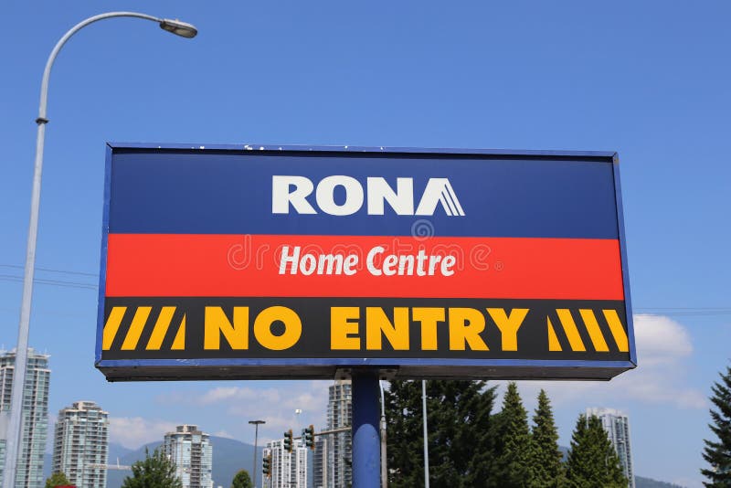 Rona home centre editorial stock photo. Image of illuminated - 32167643