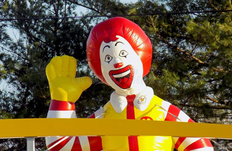 Ronald stock photo. Image of balloon, yellow, advertising - 86176582