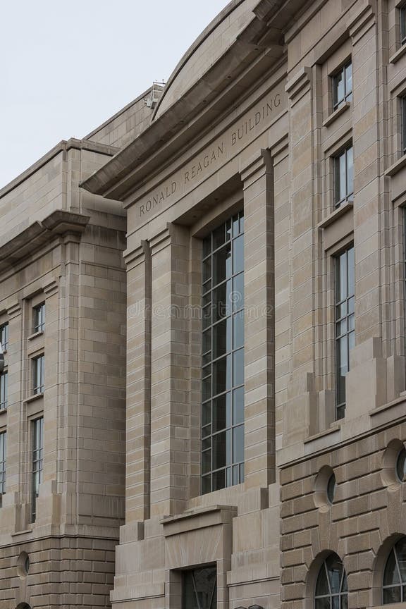 The ronald Reagan building stock photo. Image of show - 36176106