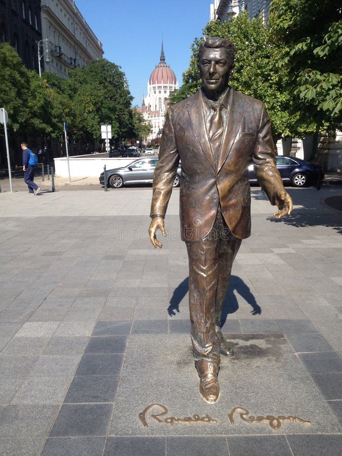 Ronald Wilson Reagan editorial photo. Image of built - 76630421