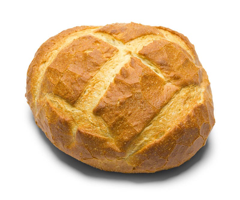 Rond brood van brood stock foto. Image of eten, frans - 82655490