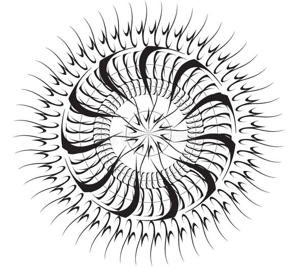 Rond symbool vector illustratie. Illustration of cirkel - 4949806