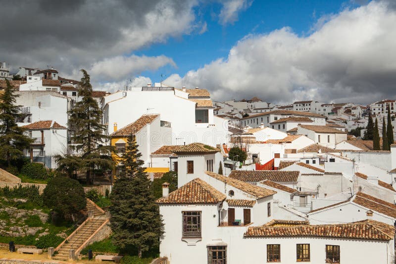 Ronda city in Spain stock photo. Image of spain, details - 29307992