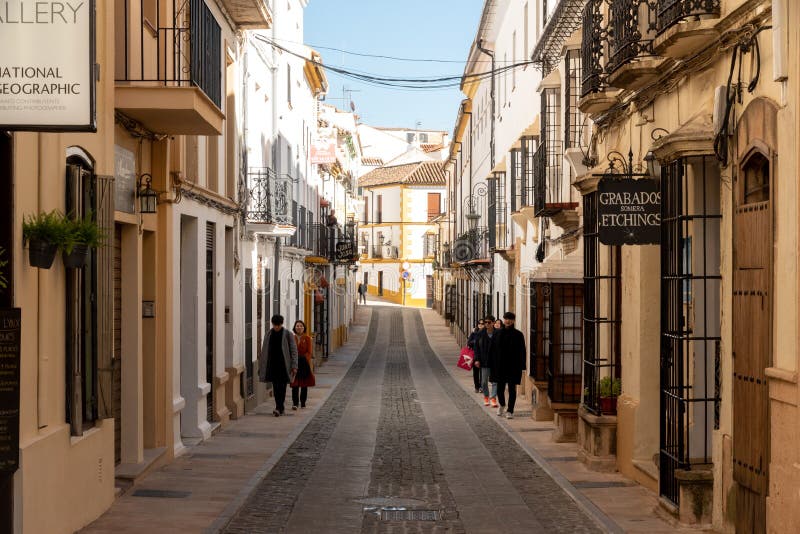 Ronda Colonial Town, Andalusia, Spain Editorial Photography - Image of ...