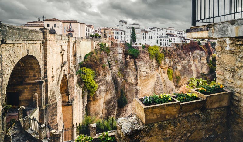 Ronda. Espagne image stock. Image du vieux, architecture - 37901811
