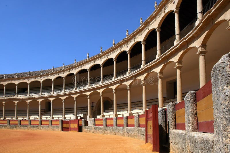 Ronda, La Plaza De Toros En Ronda Imagen de archivo - Imagen de toro ...