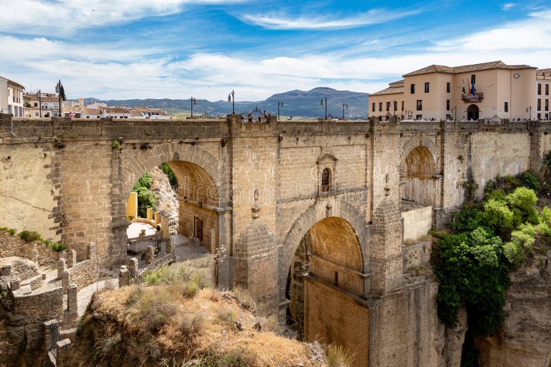 Ronda, Spain - May 4th 2023: Landscape Scenery of Ronda in Andalusia ...