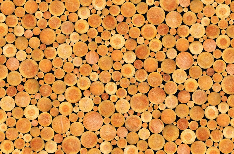 Mur Des Rondins En Bois Empilés Comme Fond, Texture Photo stock - Image ...