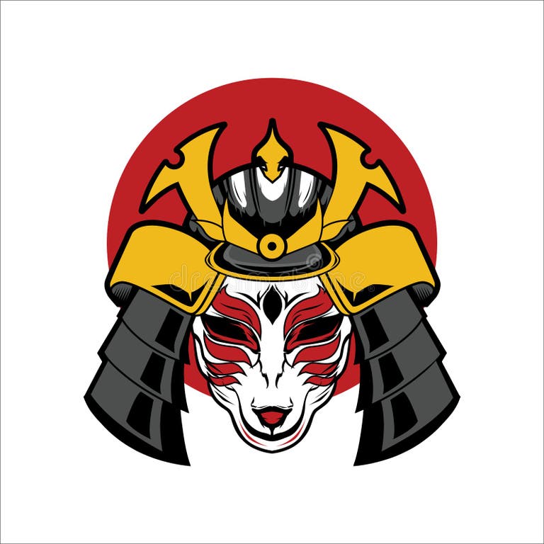 Ronin Japan Kitsune Mask Stock Illustrations – 28 Ronin Japan Kitsune ...