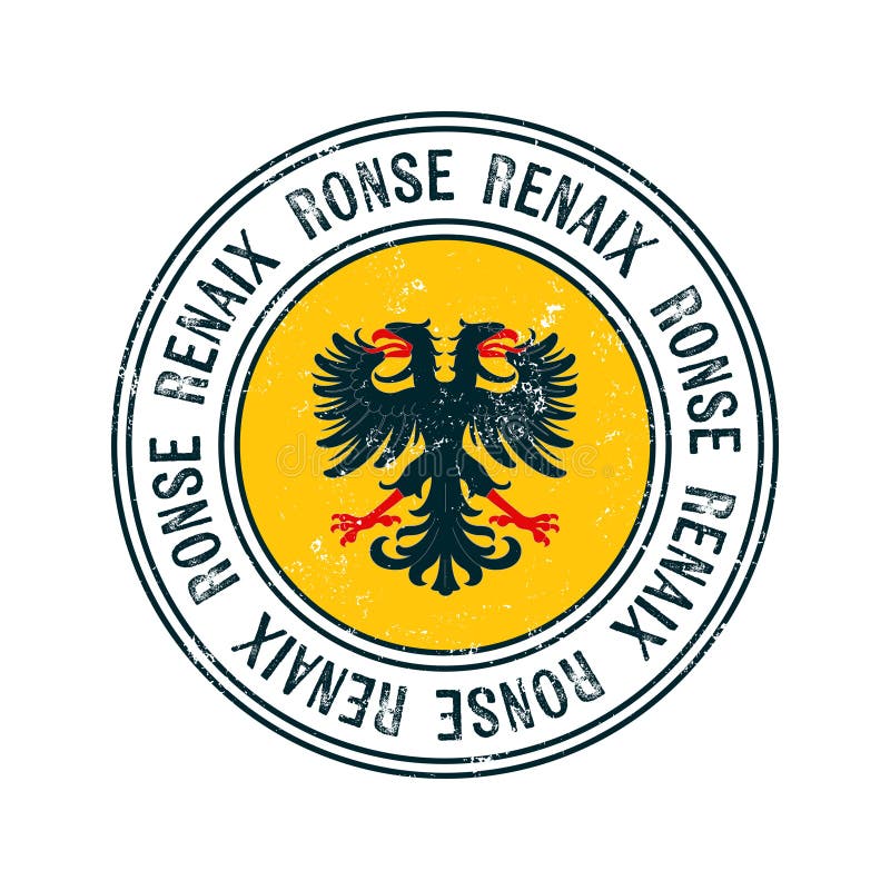 Ronse City Grunge Rubber Stamp Stock Vector - Illustration of grunge ...