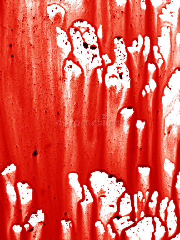 Rood Bloed Op Witte Achtergrond Stock Foto - Image of inkt, sluit: 97064792