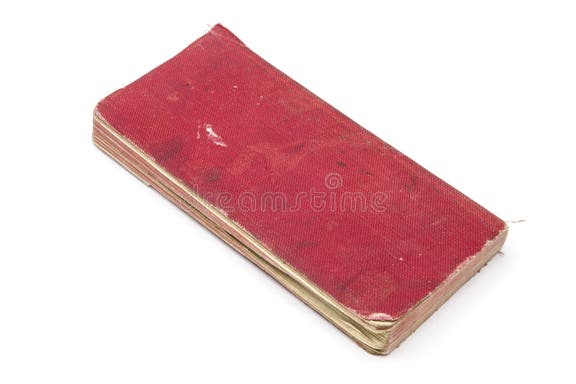 Rood Boek stock foto. Image of geïsoleerd, nota, document - 36905556