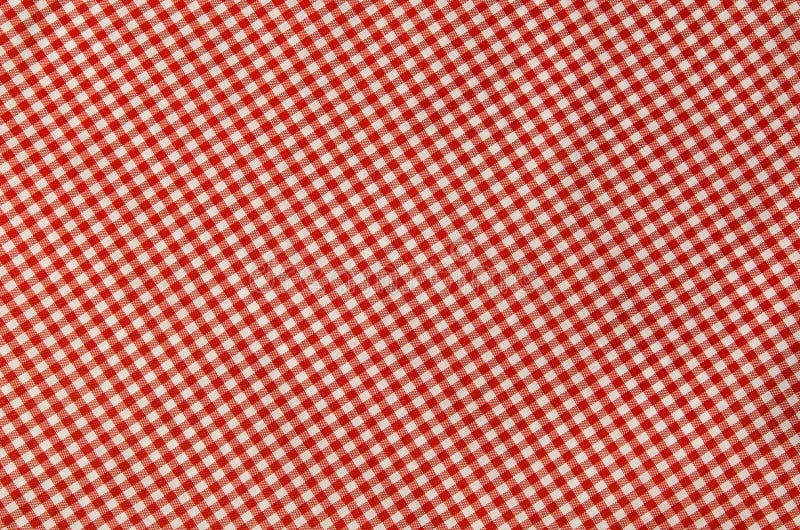 Rood En Wit Geruit Tafelkleed Stock Foto - Image of retro, achtergrond ...