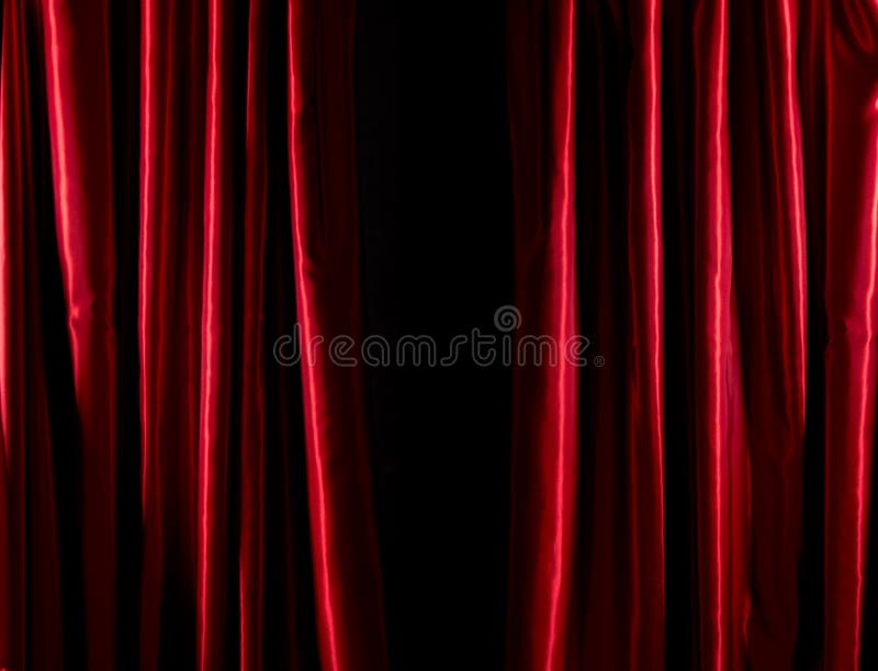 Paarse Gordijnen Met Lichtvlek Stock Foto - Image of gebeurtenis, drama ...